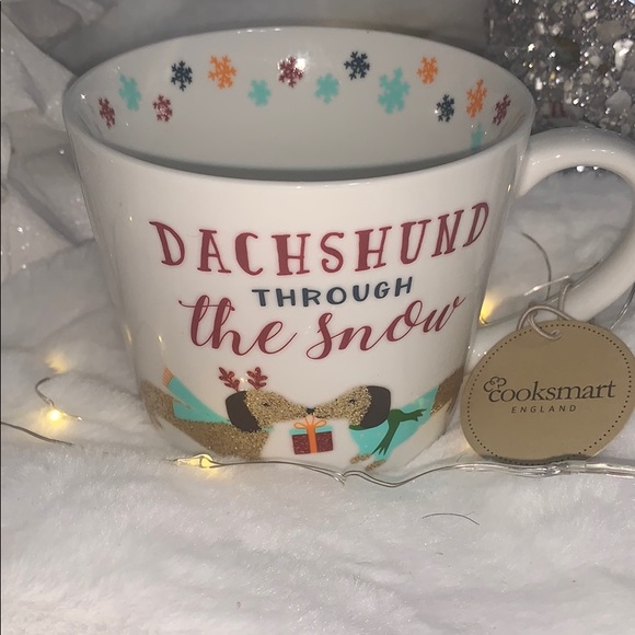 Cooksmart | Holiday | England Cooksmart Dachshund Snow Cup Mug | Poshmark